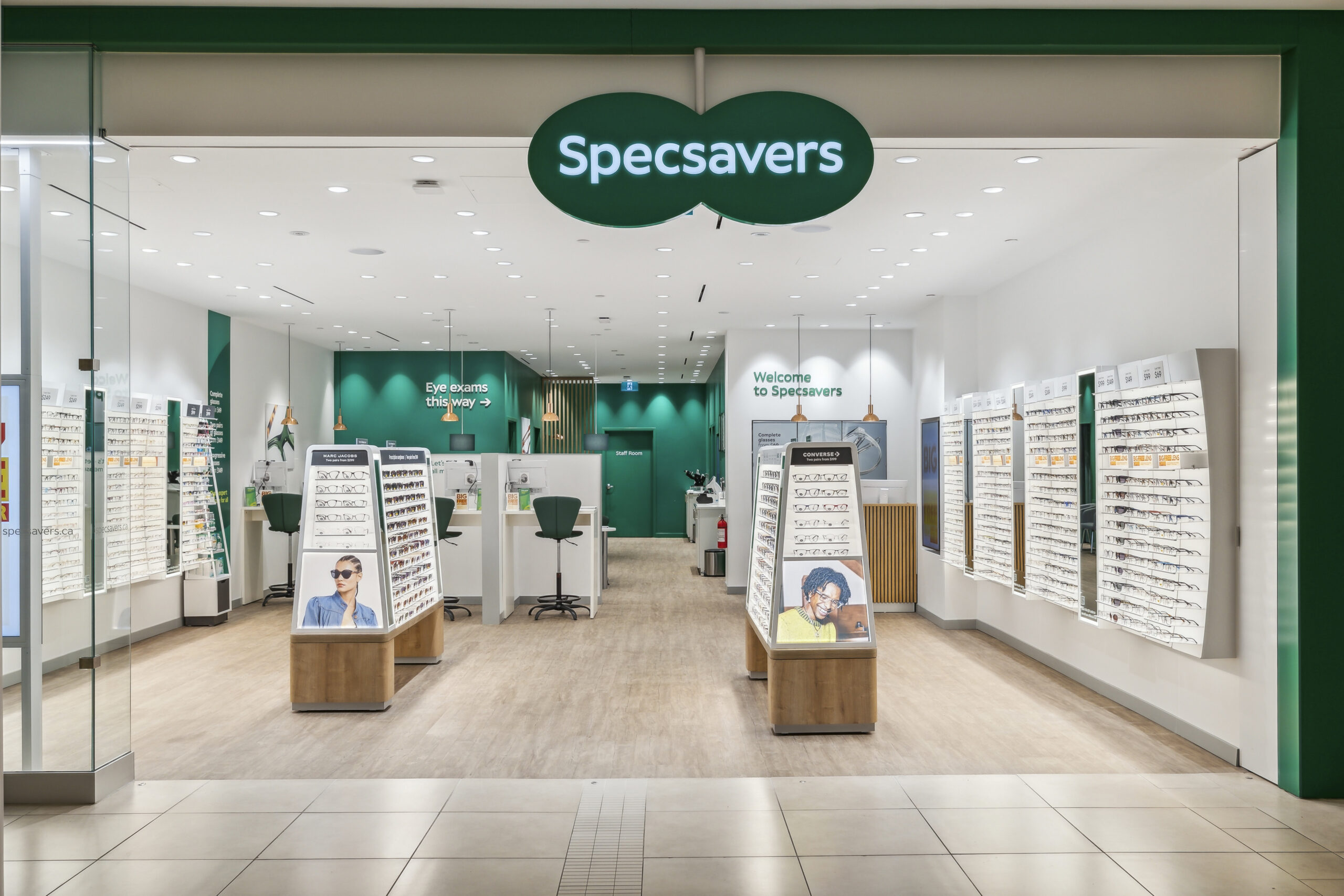 Aberdeen Mall, Kamloops - Specsavers Canada Partnership